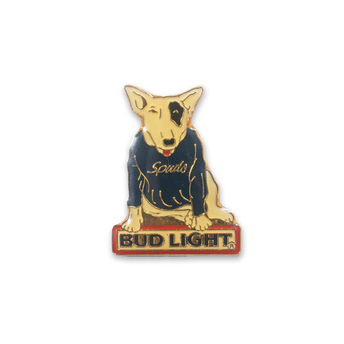 Bud Light 'Spud Mackenzie' Sweater Pin – Mover & Shaker Co