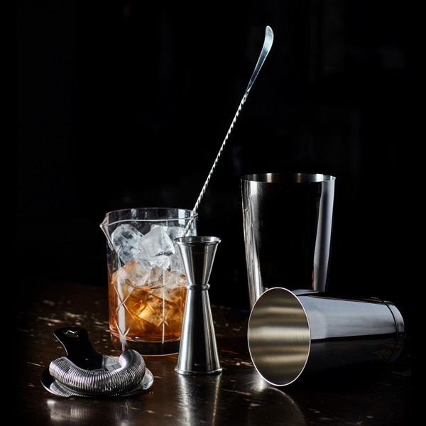 ESSENTIAL COCKTAIL SET {Stainless Steel} – Mover & Shaker Co