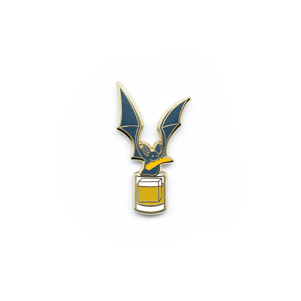 Batty Old Fashioned Pin – Mover & Shaker Co