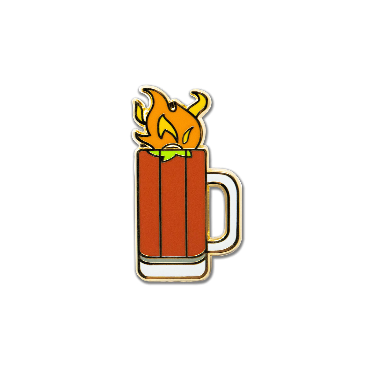 How to Drink 'Flaming Moe' Pin – Mover & Shaker Co